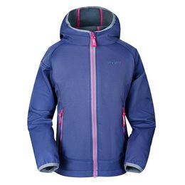 Peek U Softshelljacke ''Savana'' in Blau - 33% | Gr&ouml;&szlig;e 128 | Kinder-outdoor-jacken