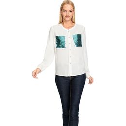 Heine Bluse in Wei&szlig; - 62% | Gr&ouml;&szlig;e 44 | Damen-blusen