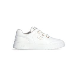 Liu Jo Leder-Sneakers in Wei&szlig; - 63% | Gr&ouml;&szlig;e 39 | Damen-sneakers