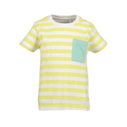 Blue Seven Shirt in Gelb/ Wei&szlig; - 37% | Gr&ouml;&szlig;e 92 | Kinder-oberteile