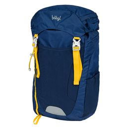 BAAGL Outdoorrucksack "Tracker Roj" in Blau/ Gelb - (L)26 x (B)13 x (H)42 cm - 14 l - 47% | Kinder-austruestung-accessoires