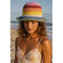 Lucky Bees Sonnenhut in Bunt - 68% | Damen-muetzen-caps