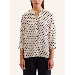 Seidensticker Bluse in Creme/ Schwarz - 75% | Gr&ouml;&szlig;e 36 | Damen-blusen