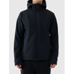 4F Softshelljacke in Schwarz - 62% | Gr&ouml;&szlig;e L | Herren-outdoorjacken