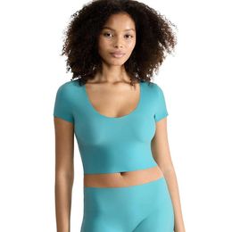 Sloggi Shirt ''Zero Feel'' in T&uuml;rkis - 56% | Gr&ouml;&szlig;e S | Damen-tops