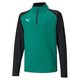 Puma Trainingsshirt in Gr&uuml;n/ Schwarz - 59% | Gr&ouml;&szlig;e 116 | Kinder-oberteile