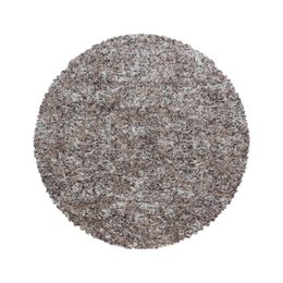 Ayyildiz Hochflorteppich Enjoy Beige &Oslash; ca. 200cm