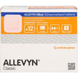 smith&nephew Allevyn Silber Schaumverb.7x8 cm haftend 12 St