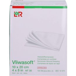 B2B Medical Vliwasoft Vlieskompressen steril 10x20 cm 6l. 50X2 St
