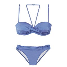 Lascana Bikini female size S Blue