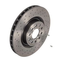 Brembo Bremsscheibe COATED DISC LINE 09.C338.11 vorne rechts links Gelocht 350mm f&uuml;r HONDA 45251TV8E02