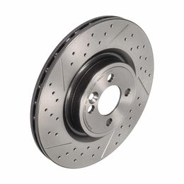 Brembo Bremsscheibe COATED DISC LINE 09.B754.21 vorne rechts links Geschlitzt/Gelocht 316mm f&uuml;r MINI 34116784371 34116855782