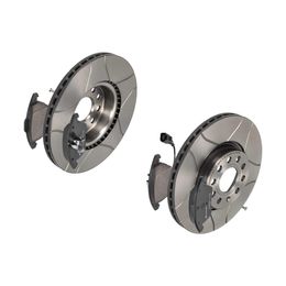 Brembo Bremsensatz-Vorderachse MAX LINE / STANDARD SK8K0F0K21 Bremsensatz, Scheibenbremse vorne rechts links innenbel&uuml;ftet 312mm f&uuml;r SKODA VW (SVW) SE
