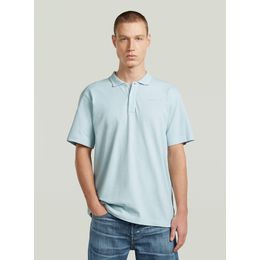G-Star Raw Poloshirt G-STAR "Core Regular Poloshirt", Herren, Gr. XXL, baby blau, Obermaterial: 100% Baumwolle, Shirts