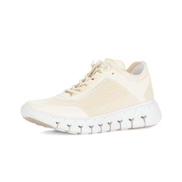 Sneaker Gabor "Sneaker low", Herren, Gr. 43, beige, Schuhe Sneaker