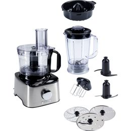 Kenwood Kompakt-K&uuml;chenmaschine "Multipro Compact FDM301SS", silber (schwarz, silberfarben), B:36,5cm H:23cm T:20cm, K&uuml;chenmaschinen, Kompakt-K&uuml;chenmaschine
