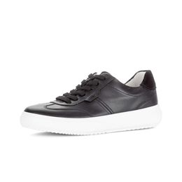 Sneaker Gabor "Sneaker low", Damen, Gr. 38, schwarz, Schuhe Sneaker