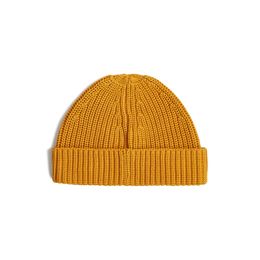 G-Star Raw Beanie G-STAR "Originals Fisherman Beanie", Herren, Gr. PC, saffron, 60% Viskose (LENZING&trade; ECOVERO&trade;), 40% Baumwolle, M&uuml;tzen Beanie