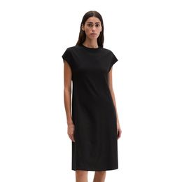 Marc O'Polo Jerseykleid MARC O'POLO "mit TENCEL&trade; Modal", Damen, Gr. L, Normalgr&ouml;&szlig;en, schwarz, Obermaterial: 48% Modal, 48% Baumwolle, 4% Elasthan, unifarben, regular fit ca. Mitte Knie, Kleider Jerseykleid