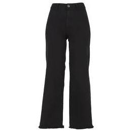 Bequeme Jeans Urban Classics "Urban Classics Ladies Relaxed Straight Fit Denim", Damen, Gr. 31, Normalgr&ouml;&szlig;en, schwarz, 98% Baumwolle, 2% Elasthan, unifarben, Jeans