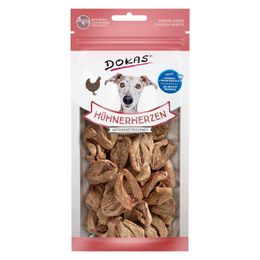 Dokas H&uuml;hnerherzen gefriergetrocknet 22 g
