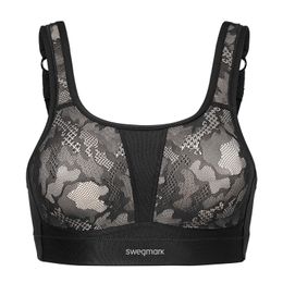 Swegmark Sport-BH Secure black/beige Damen 75D
