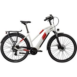 Z&uuml;ndapp E-Bike Z&Uuml;NDAPP "Z810" Gr. 50, wei&szlig; (antique wei&szlig;), Elektrofahrr&auml;der, 50cm, 28 Zoll (71,12cm), Pedelec, Elektrofahrrad f&uuml;r Damen und Herren