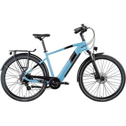 Z&uuml;ndapp E-Bike Z&Uuml;NDAPP "Z810" Gr. 52, blau (brillantblau), Elektrofahrr&auml;der, 52cm, 28 Zoll (71,12cm), Pedelec, Elektrofahrrad f&uuml;r Damen und Herren