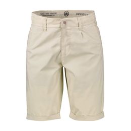 Chinoshorts Lerros "Kurze Chino aus Baumwollmix in gro&szlig;en Gr&ouml;&szlig;en", Herren, Gr. 42, bone wei&szlig;, 74% Baumwolle, 24% Polyester, 2% El, Hosen Chinoshorts
