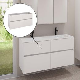 evineo ineo5 evo Unterschrank B: 120 cm, mit 4 Ausz&uuml;gen, mit Griffmulde, BE0960WM,