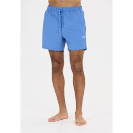 Badeshorts NOU "Fortuna", Gr. 4XL, US-Gr&ouml;&szlig;en, hellblau, 100% Polyester, unifarben, Badehosen Badeshorts, mit Mesh Innenhose