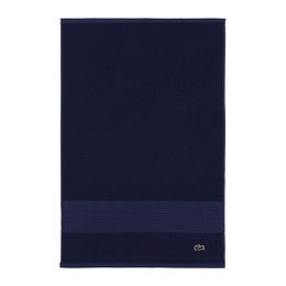 G&auml;stehandtuch Lacoste "LLECROCO", marine, B:40cm L:60cm, Frottier, Obermaterial: 100% Baumwolle, Handt&uuml;cher, mit Label-Applikationen