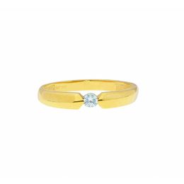 Adelia&acute;s Fingerring ADELIA&acute;S "Damenring 333 Gold ( 8K ) mit Zirkonia &ndash; Goldring" Gr. 58, gold, Fingerringe, Damen, 58, Gold, Fingerring, Goldring