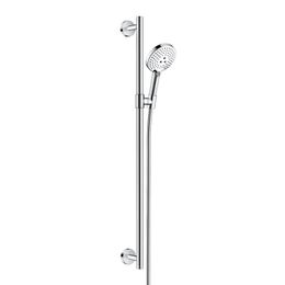Hansgrohe Raindance Select S Brausegarnitur mit Stange, 3 Strahlarten, 26322400,