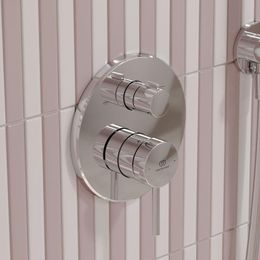 Ideal Standard Basento Unterputz-Wannenarmatur Einhebelmischer, 2 Verbraucher, BE730AA,