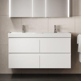 Laufen CADA Schrank mit Doppelwaschtisch, 4 Ausz&uuml;ge, H814CD24001041+H404944FCD2201,