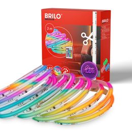 Brilo RGB-LED-Streifen 'Stripe' 3 m 22 W