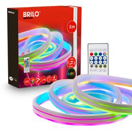 Brilo RGBIC-LED-Streifen 5 m 8 W