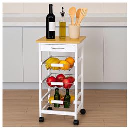 HTI-Living Servierwagen Small Blanca