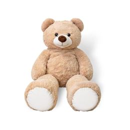 Gro&szlig;er Teddyb&auml;r Kuscheltier 150 cm XXL Pl&uuml;schb&auml;r weich Stofftier Geschenk