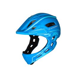 Wozinsky Kinder-Integralhelm mit USB-R&uuml;cklicht Gr&ouml;&szlig;e S 52&ndash;56 cm