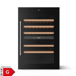 Klarstein Illuminosa Einbau-Weink&uuml;hlschrank Dualzone UV-Schutz 143 Liter 57 Flaschen 60 cm 57 Flaschen