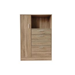 HTI-Living K&uuml;chenschrank Sonoma Blanca L