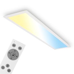 Brilo LED-Deckenleuchte 'Piatto' 18 x 78 cm 24,5 lm