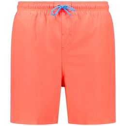 Gro&szlig;e Gr&ouml;&szlig;en Pfundskerl Elastische Badeshorts f&uuml;r optimale Beweglichkeit Farbe rot Gr&ouml;&szlig;e: 3XL