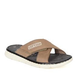 Herren Gro&szlig;e Gr&ouml;&szlig;en | Bugatti Sandalen aus Materialmix, leicht Farbe oliv Gr&ouml;&szlig;e: EU43