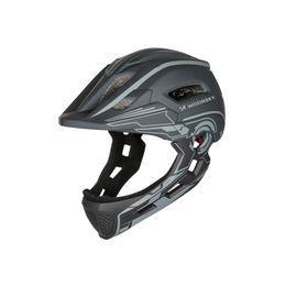 Wozinsky Kinder-Integralhelm mit USB-R&uuml;cklicht Gr&ouml;&szlig;e S 52&ndash;56 cm