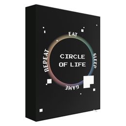 Bilderwelten Akustik-Wechselbild Klassik Videospiel Circle of Life