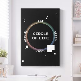 Akustik-Wechselbild Klassik Videospiel Circle of Life