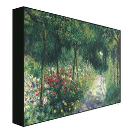 Bilderwelten Akustik-Wechselbild Auguste Renoir - Frauen im Garten